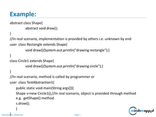OOP with Java - Abstract Classes and Interfaces | PPTX | Programming ...