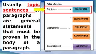 GENERAL VS. SPECIFIC STATEMENT (ENGLISH GRADE 7) | PPTX