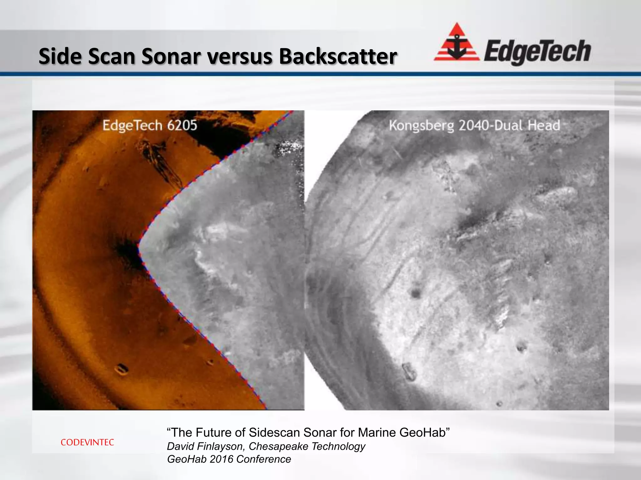 Nick - Benefits of Using Combined Bathymetry and Side Scan Sonar in ...