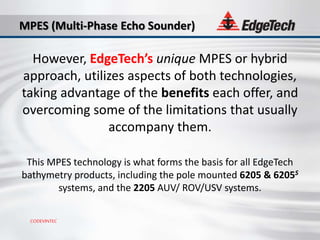 Nick - Benefits of Using Combined Bathymetry and Side Scan Sonar in ...