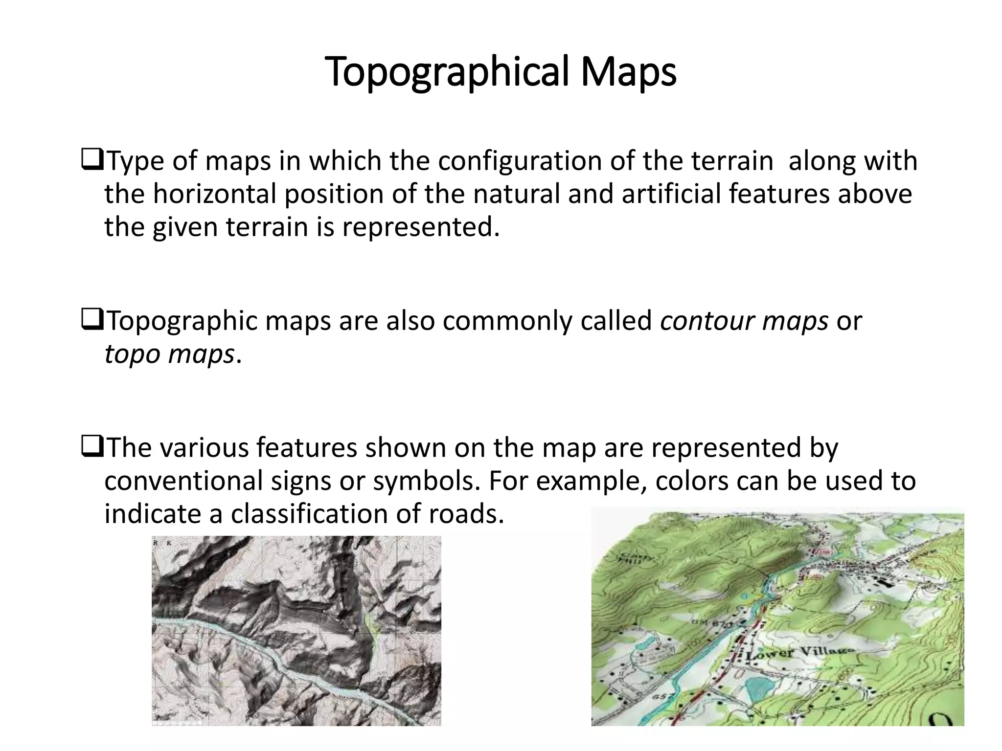 Surface Representations using GIS AND Topographical Mapping | PPTX