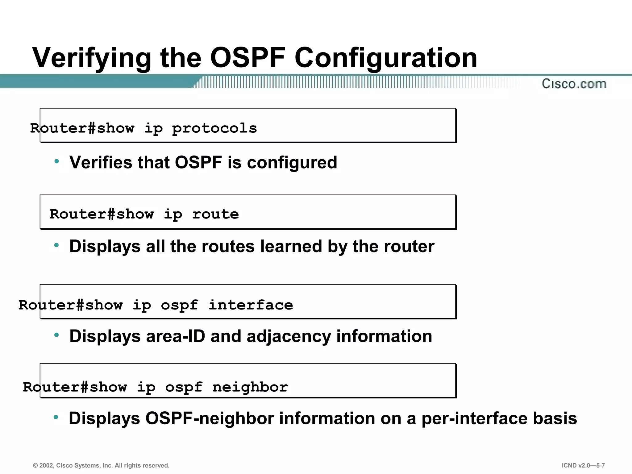 Day 12.2 enablingospf | PPT