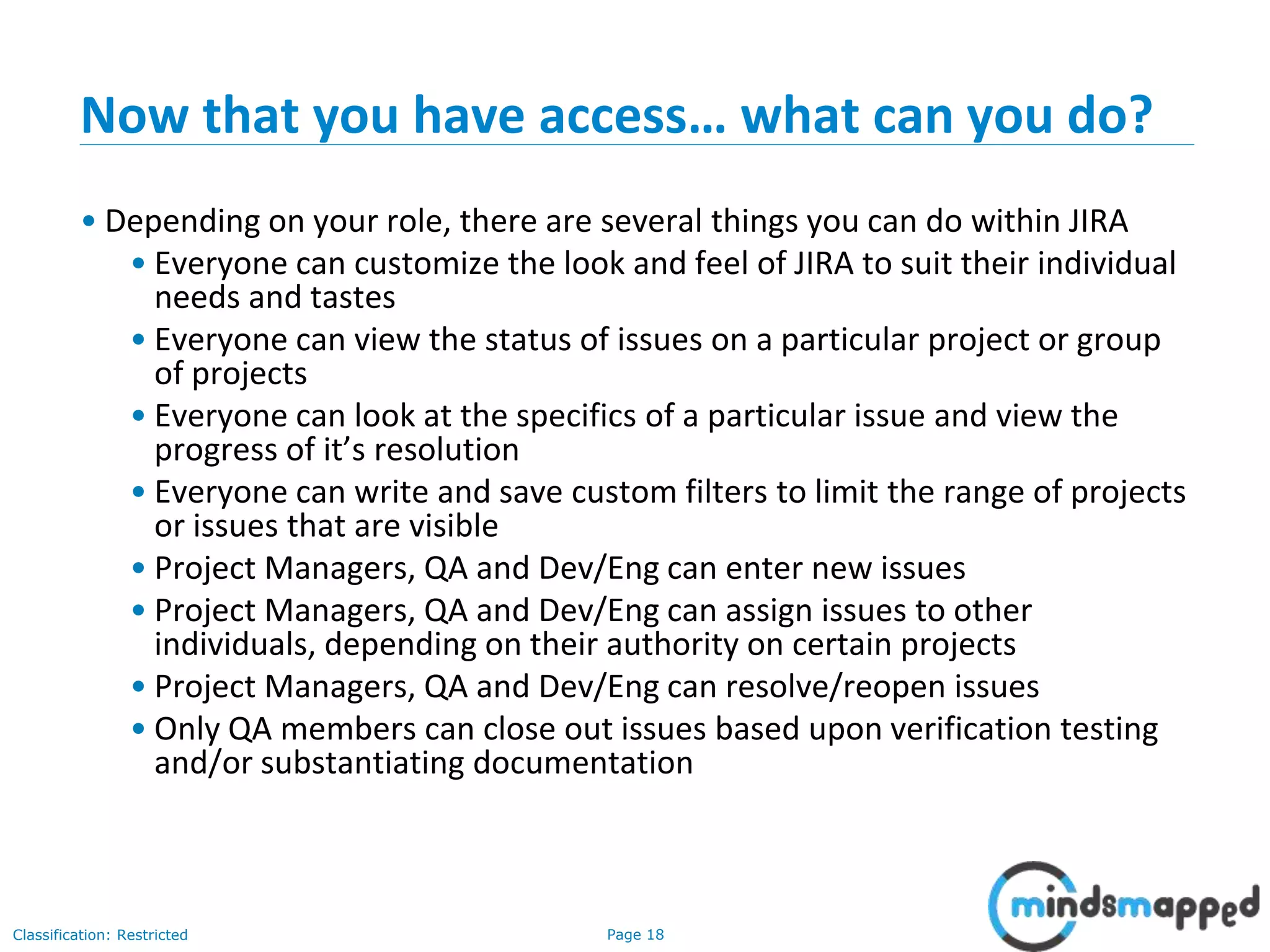 Defect Management tool - JIRA | PPTX