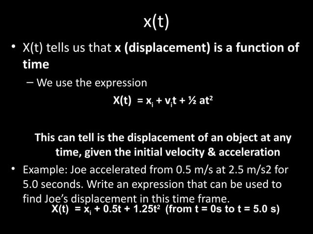 Day 12 h-kinematic equations-per4 | PPT