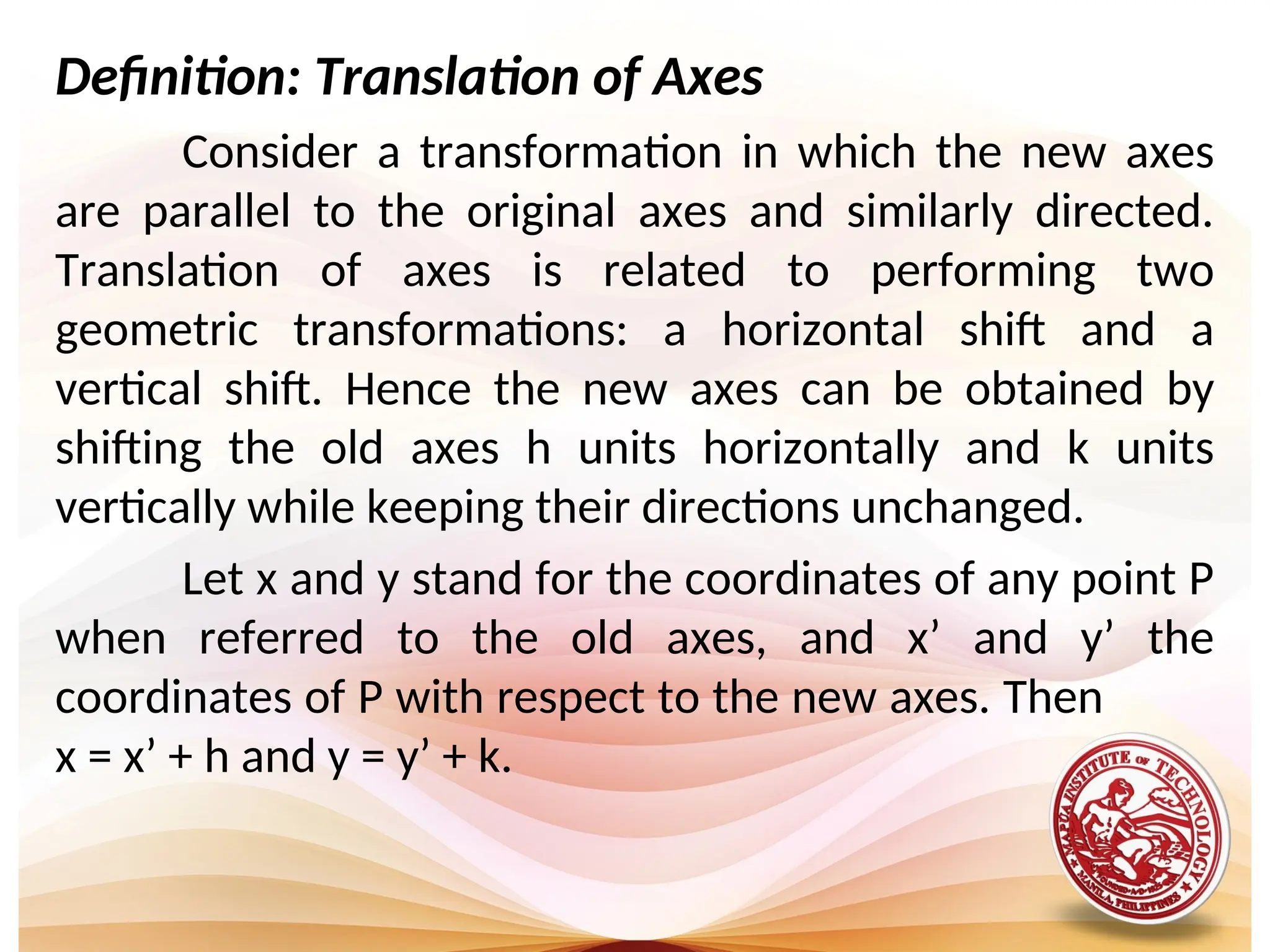 Day 12 - translation and rotation of axes (ok).ppt