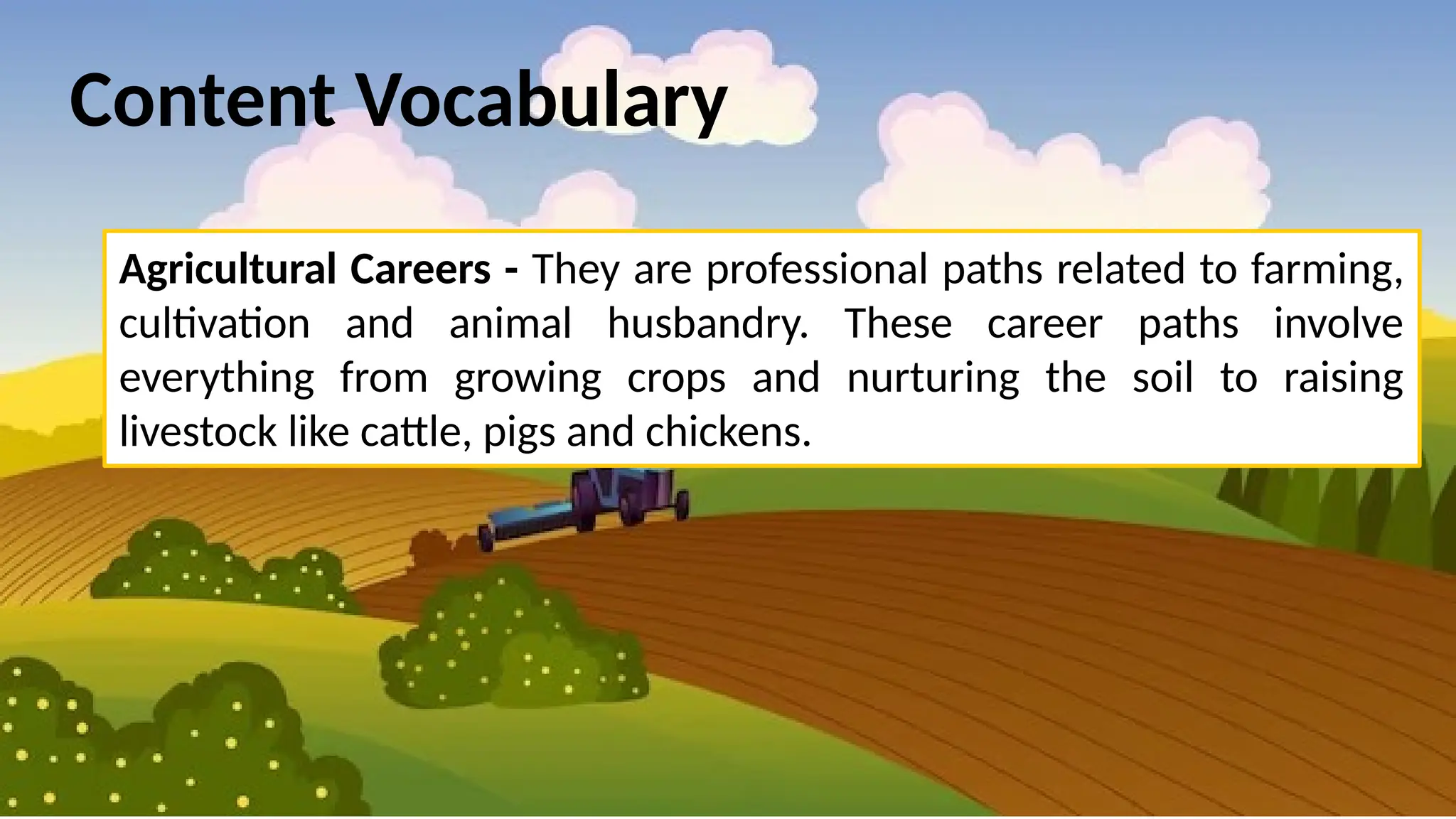 Day 1 & 2 (Career and Business Opportunities in Agriculture).pptx