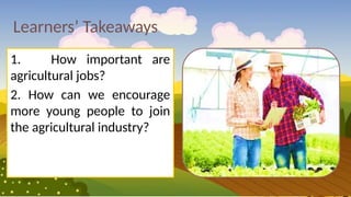 Day 1 & 2 (Career and Business Opportunities in Agriculture).pptx