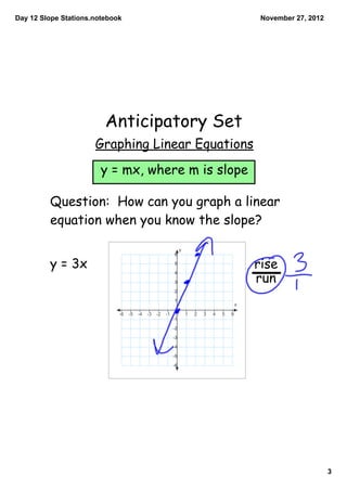 Day 12 slope stations | PDF
