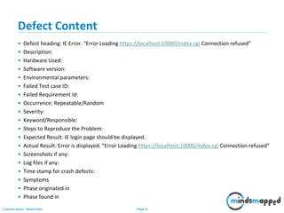 Defect Life Cycle | PPTX