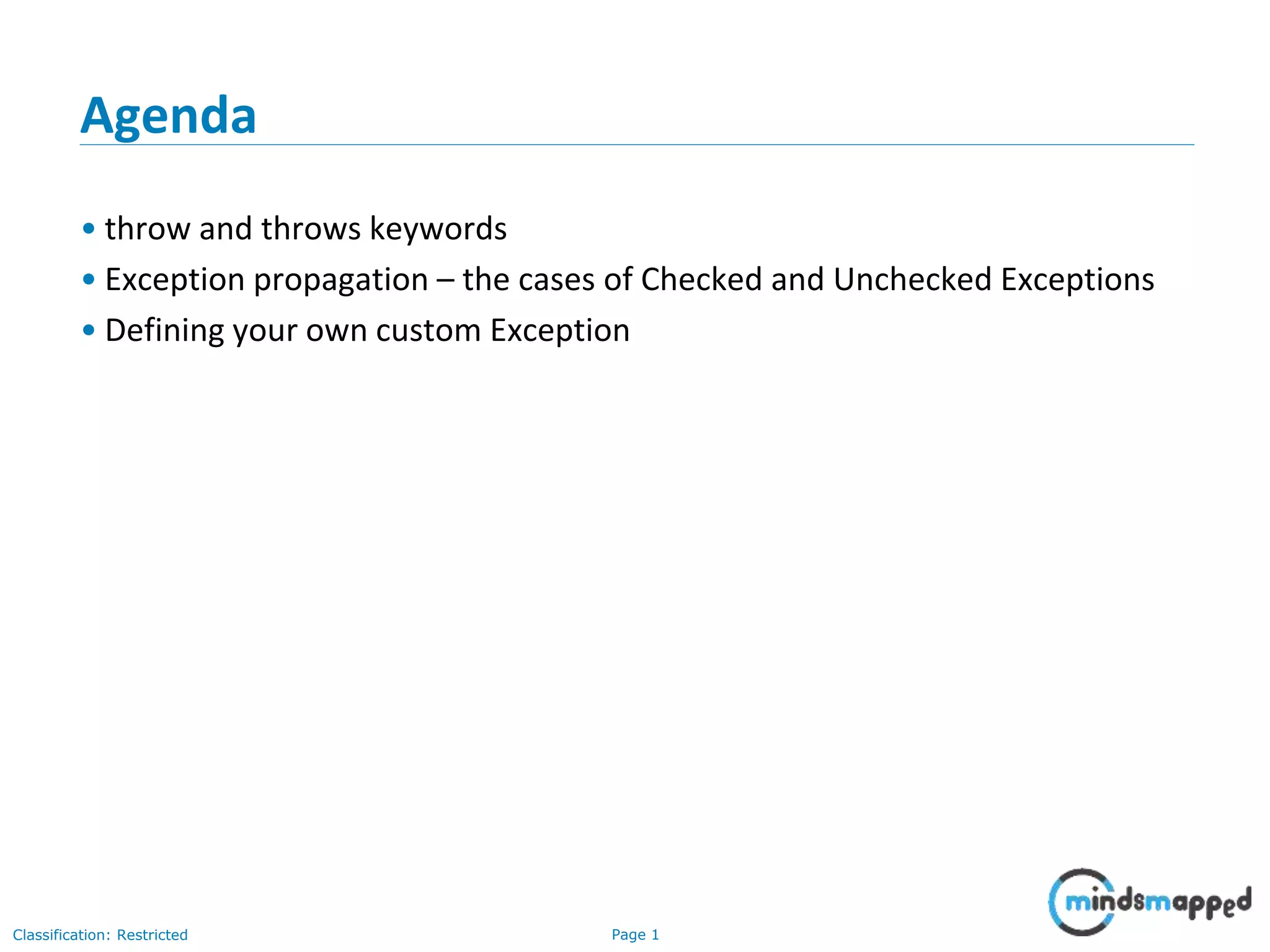 Exception Handling | PPT