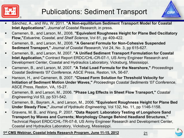 Introduction CMS (Coastal Modeling System) SMS | PPT