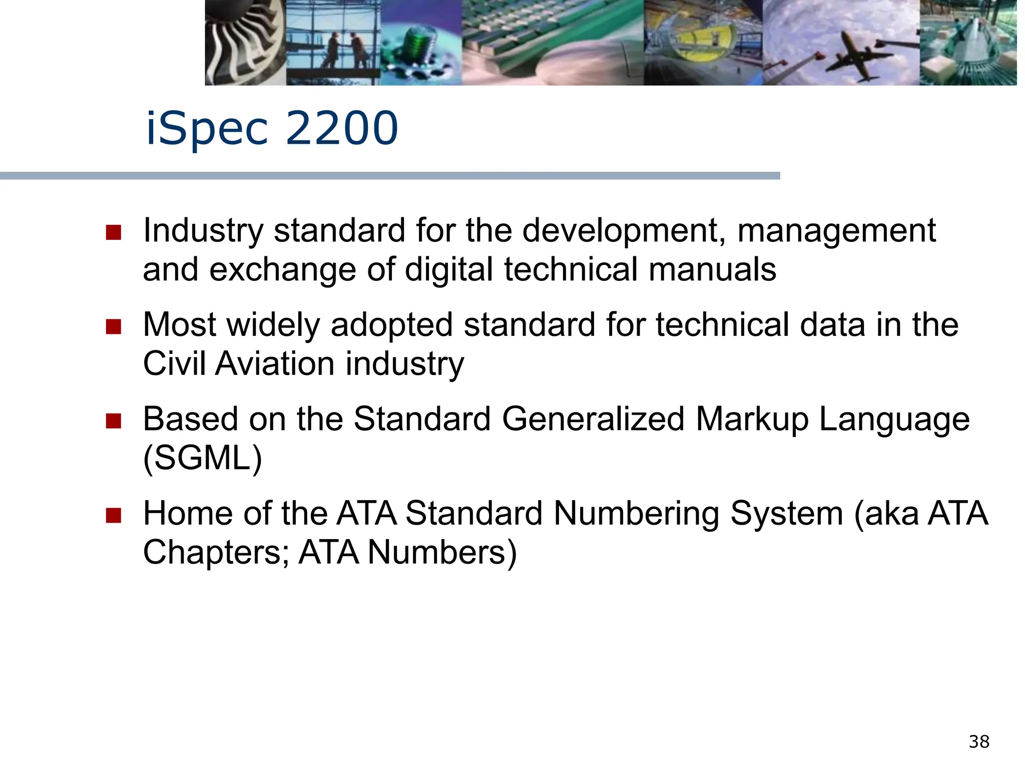 ATA e-Aviation Business Standards Overview | PDF