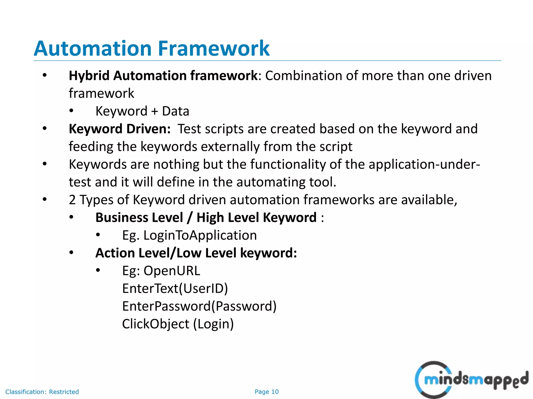 Introduction to Automation Testing | PPSX | Standardized Testing ...