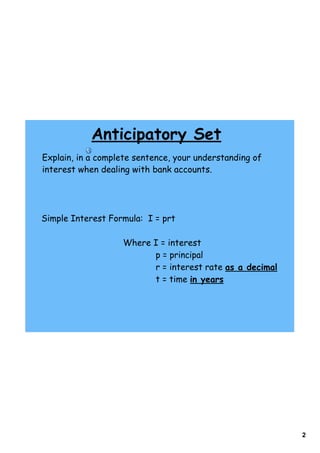 Day 14 simple interest | PDF