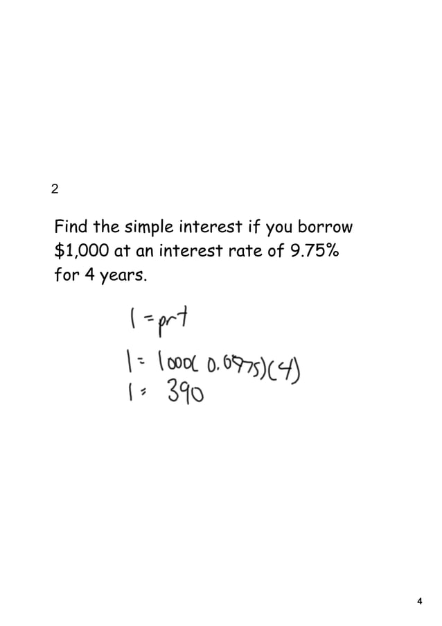 Day 14 Simple Interest Pdf Free Download
