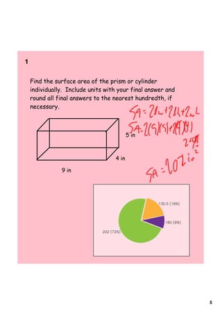 Day 14 surface area | PDF