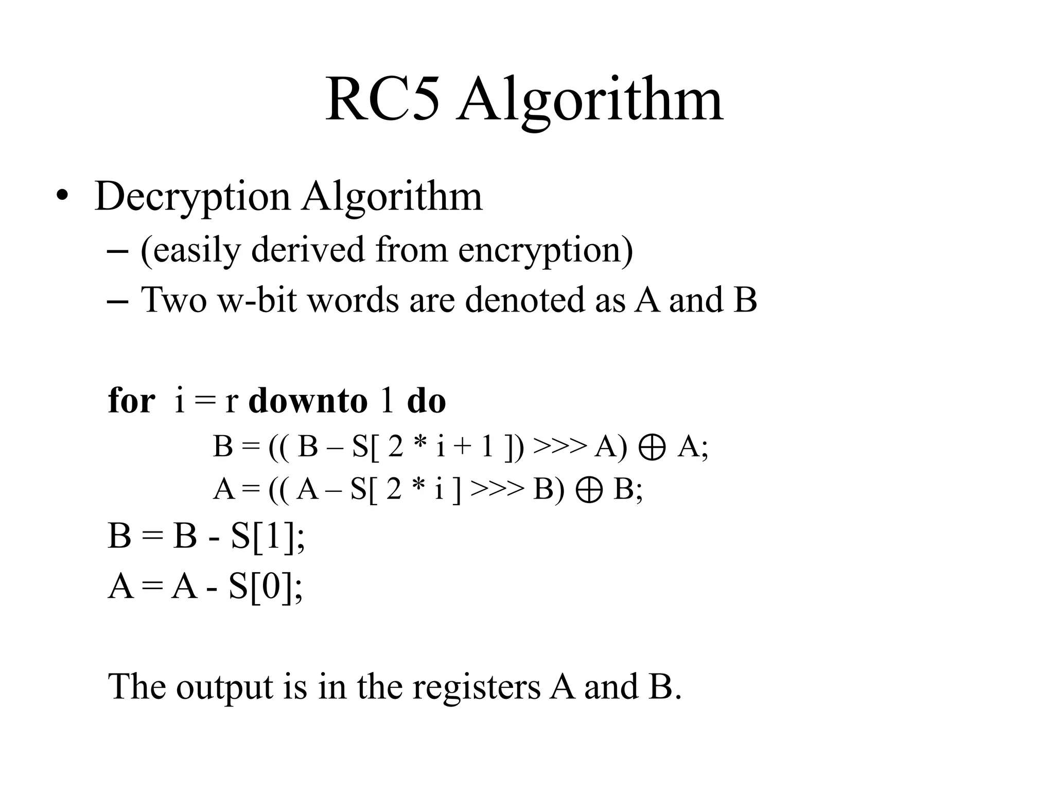 Unit 2 CNS -- RC% algorithm | PDF
