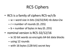 Unit 2 CNS -- RC% algorithm | PDF