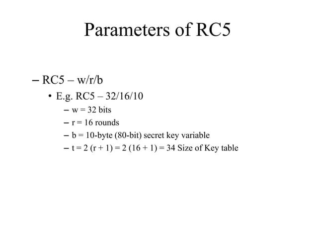 Unit 2 CNS -- RC% algorithm | PDF
