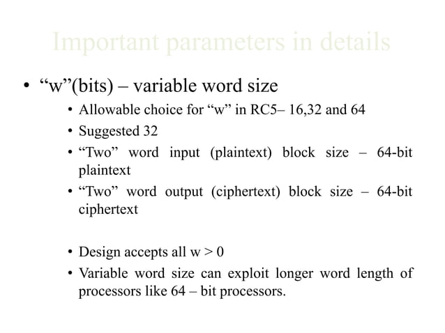 Unit 2 CNS -- RC% algorithm | PDF