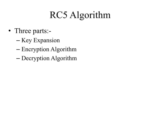 Unit 2 CNS -- RC% algorithm | PDF