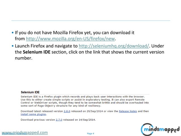 Selenium Installation | PPT