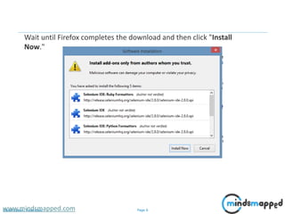 Selenium Installation | PPTX