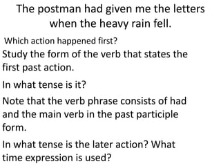 Using Past Perfect Tense | PPTX