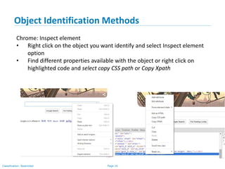 Selenium WebDriver with Java | PPT