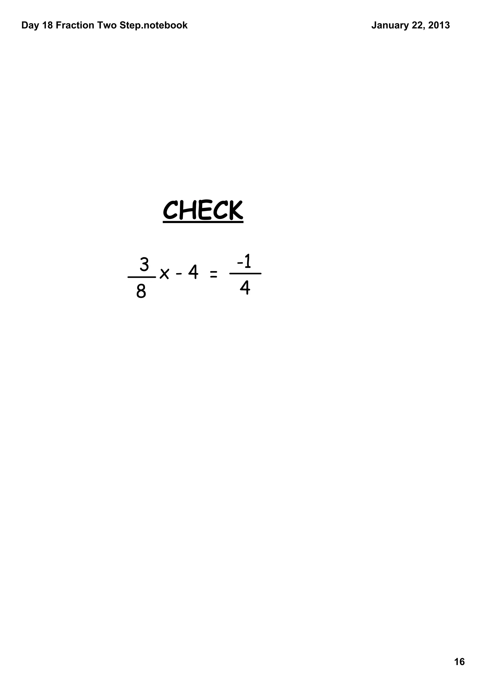 Day 18 fraction two step | PDF | Programming Languages | Computing