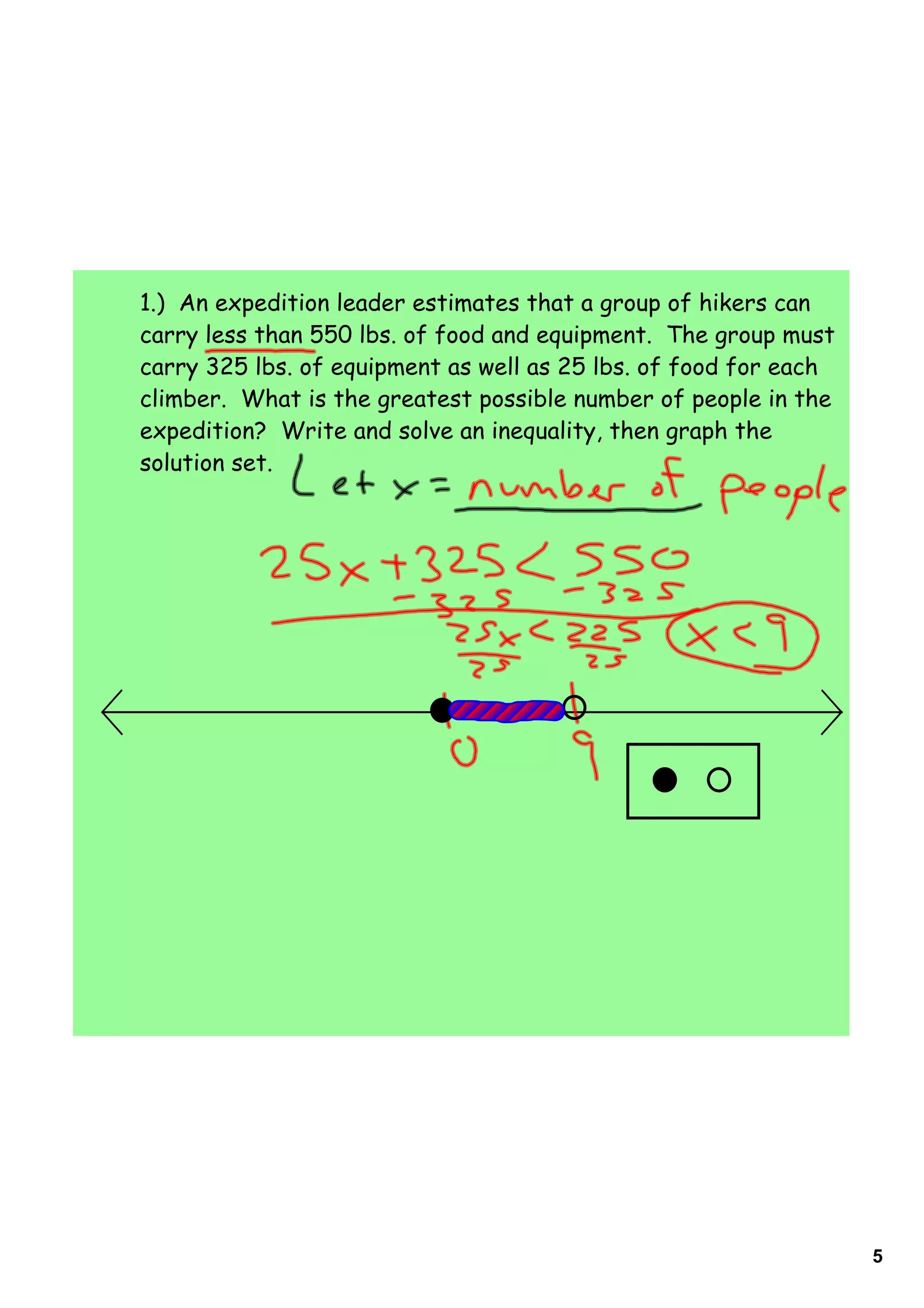 Day 18 translating inequalities | PDF