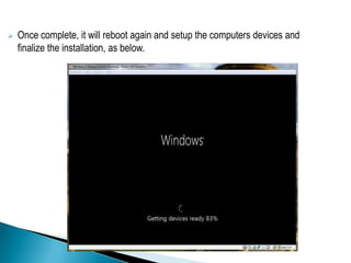 windows 8 installation | PPTX