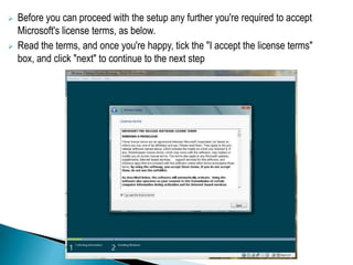 windows 8 installation | PPTX