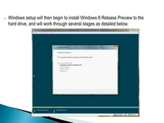 windows 8 installation | PPTX