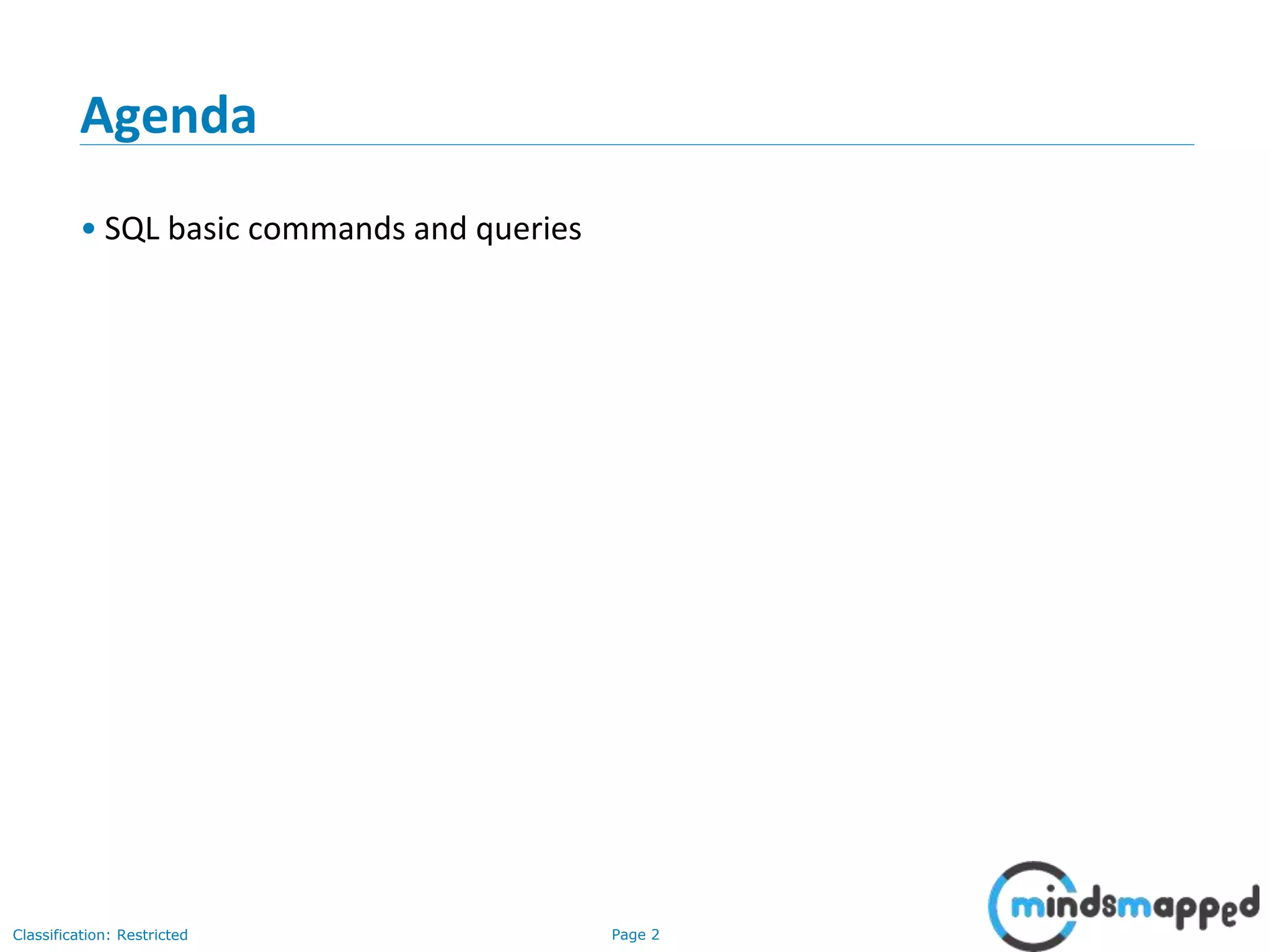 Sql Basic Commands And Queries Ppt