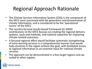 Day 1 9 rupa kumar kolli, wmo, arrcc-carissa workshop | PPT