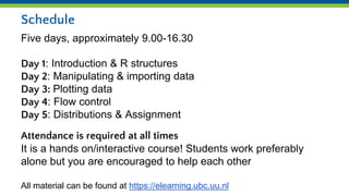 Day 1a welcome introduction | PPTX