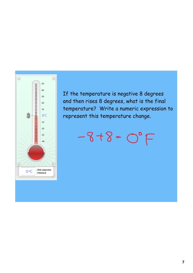 Day 1 adding integers | PDF