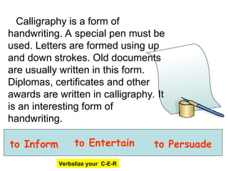 Author's Purpose ENGLISH 6 powerpoint persuade entertain | PPT