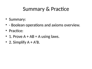 Digital electronics Boolean_Algebra_Axioms.pptx