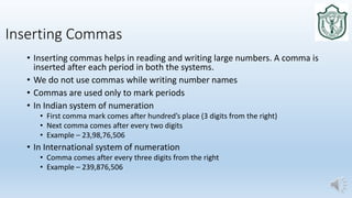 Mathematics (Class VI) Day 1 chapter 1 Know our numbers | PPSX