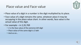 Mathematics (Class VI) Day 1 chapter 1 Know our numbers | PPSX