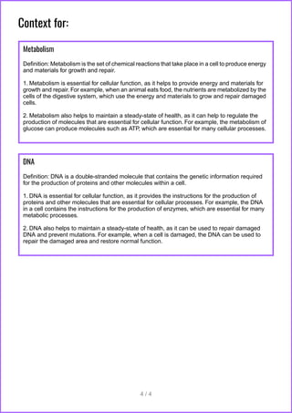 day1 Context Builder.pdf | Endocrine and Metabolic Diseases | Diseases and Conditions