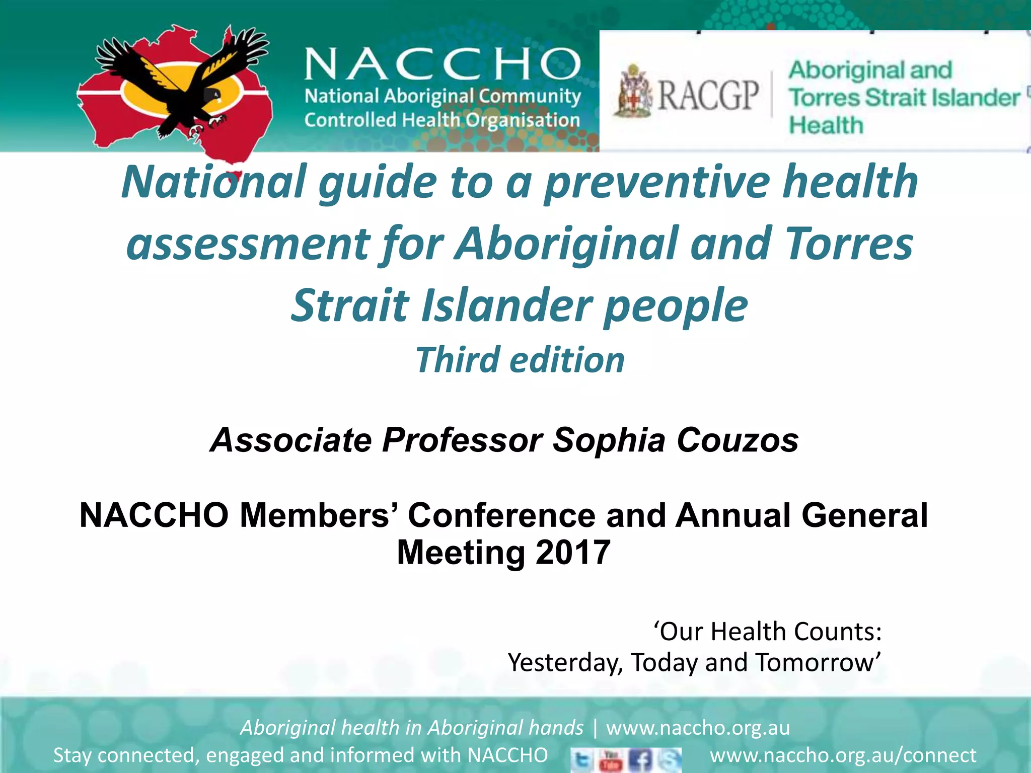 Associate Professor Sophia Couzos | PPTX | Cancer | Diseases and Conditions