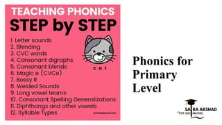 Phonics learning and basic reading skills | PPTX