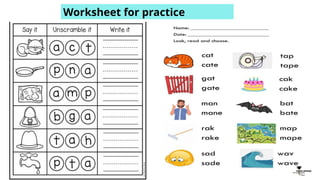 Phonics learning and basic reading skills | PPTX