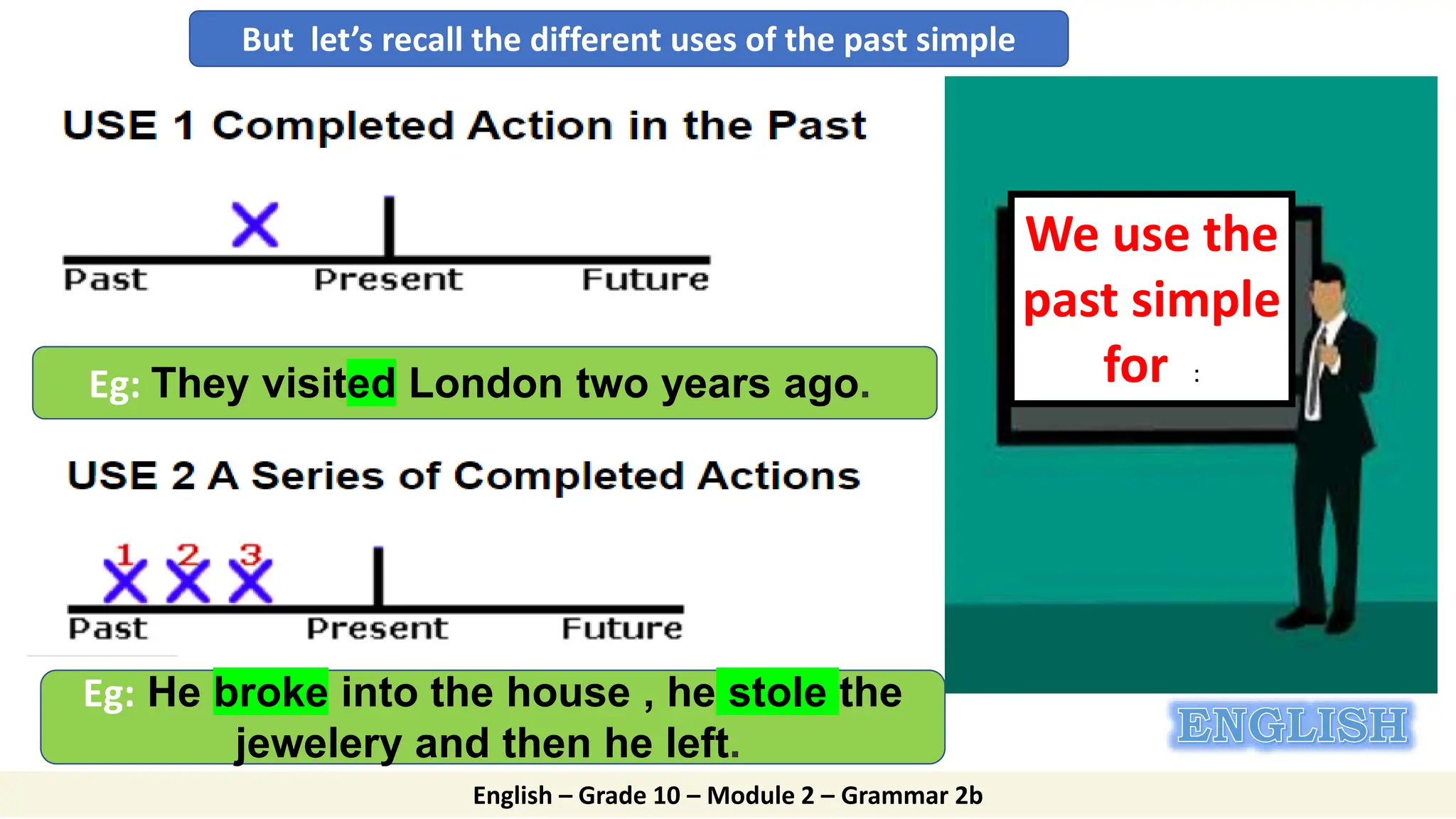 Day 1 Grammar 2B- Past progressive Vs Past simple.ppt