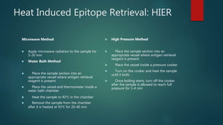 Day1 ihc principle of immunohistochemistry | PPTX