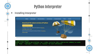 Day 1 Introduction to Python.pptx