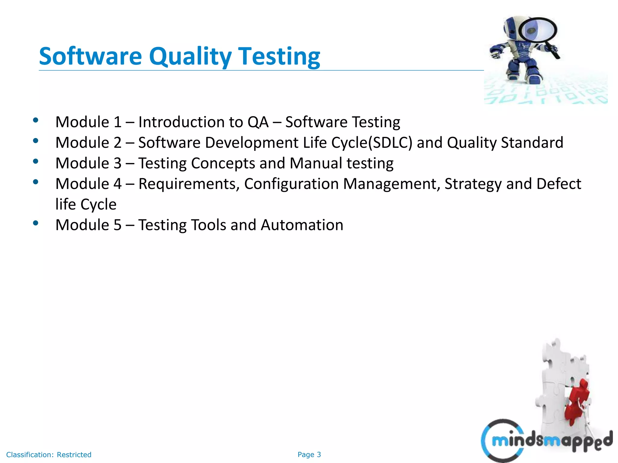 Introduction To Software Testing Ppsx Educational Assessment 5850
